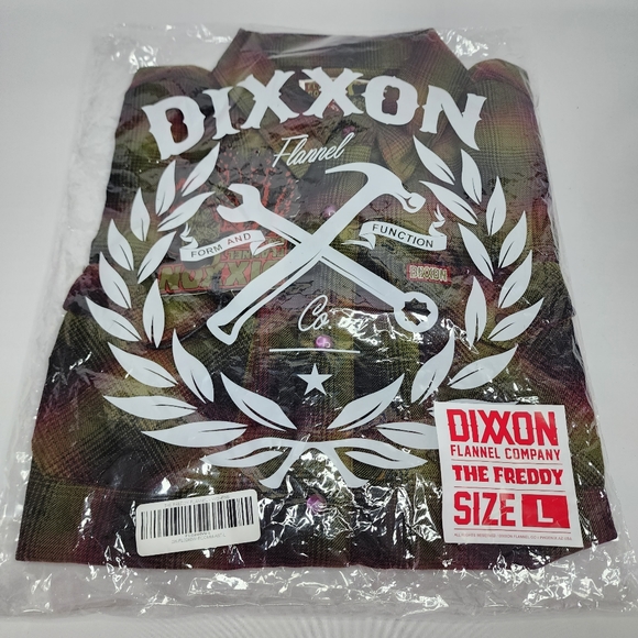 DIXXON | Tops | Dixxon The Freddy Flannel Shirt Womens Large | Poshmark